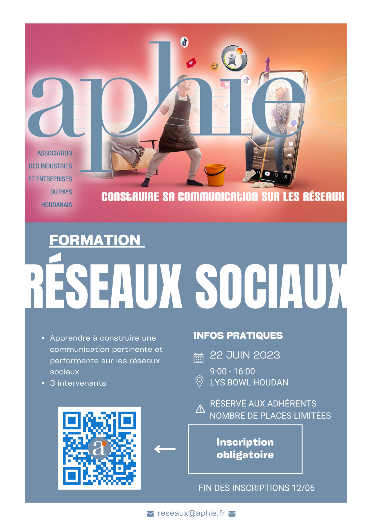 Atelier "Construire votre communication sur les réseaux sociaux" - APHIE